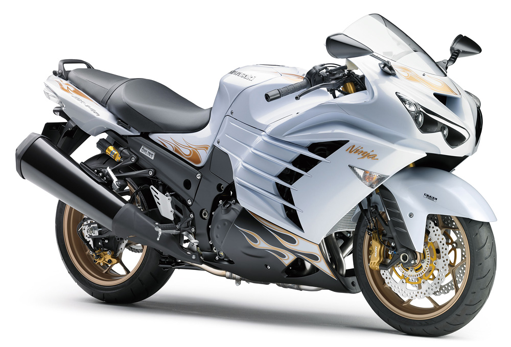[Ninja ZX-14R ABS OHLINS Edition]リヤショックにオーリンズを装着したスペシャルカスタムモデルが登場! | 新車 ...