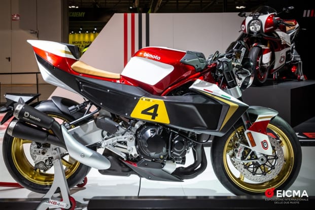 EICMA2021でビモータはカワサキ製1,043ccエンジン搭載のKB4とKB4RCを発表 | レポート | カワサキイチバン