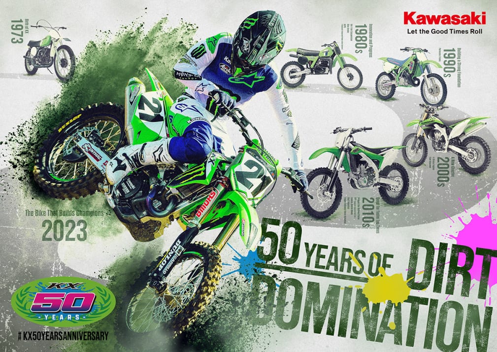 KX50周年スペシャルサイトオープン | インフォメーション | カワサキイチバン