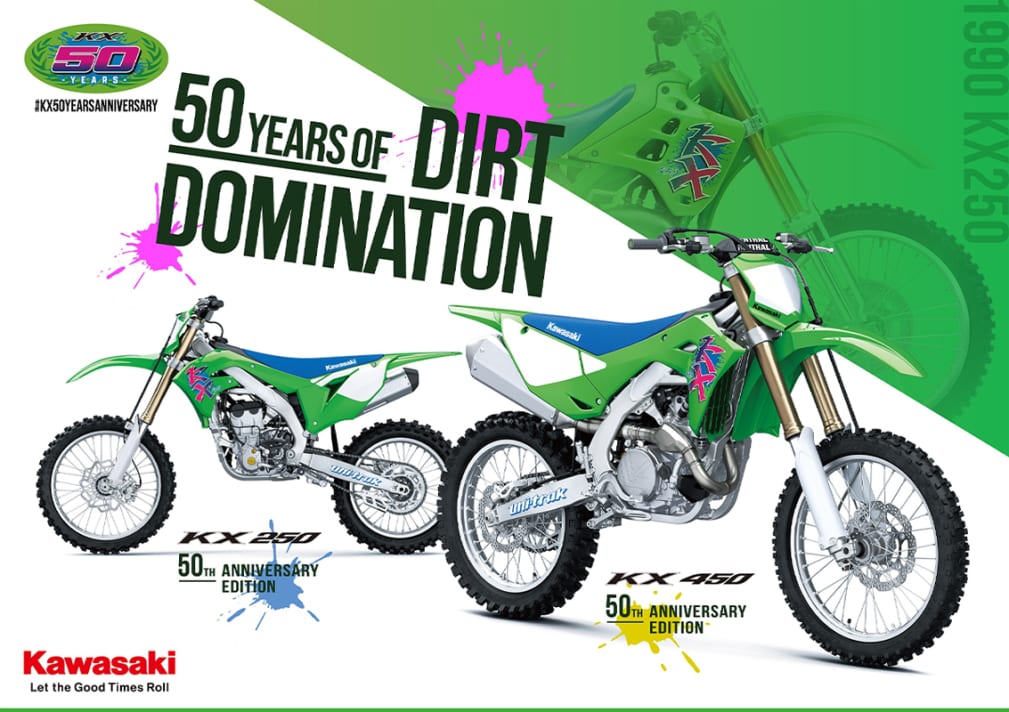 KX450／250のKX50周年記念モデルが発売 | 新車 | カワサキイチバン